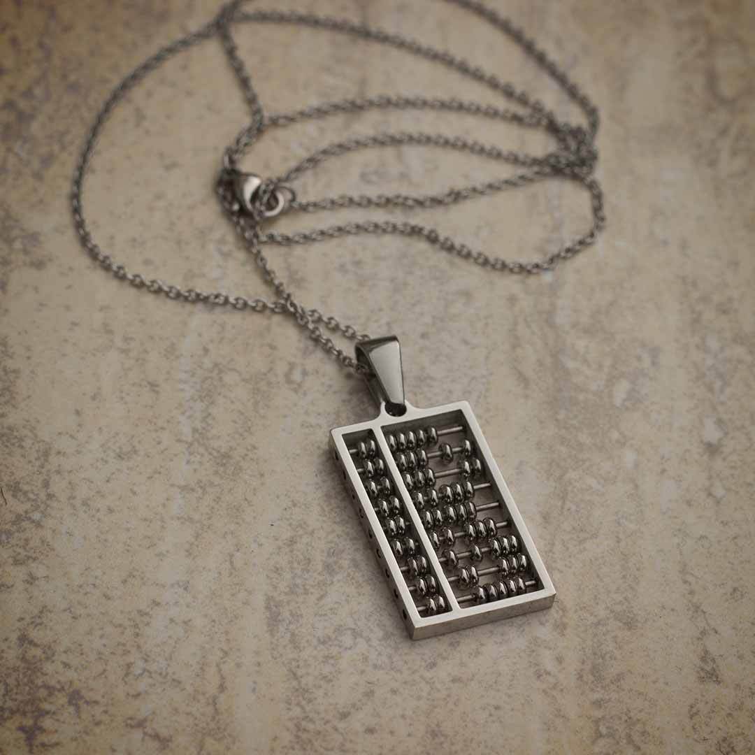 Abacus Necklace - Math Jewelry | Boutique Academia