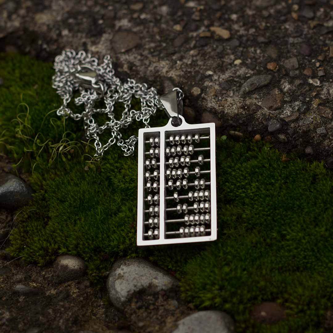 Abacus Necklace - Math Jewelry | Boutique Academia