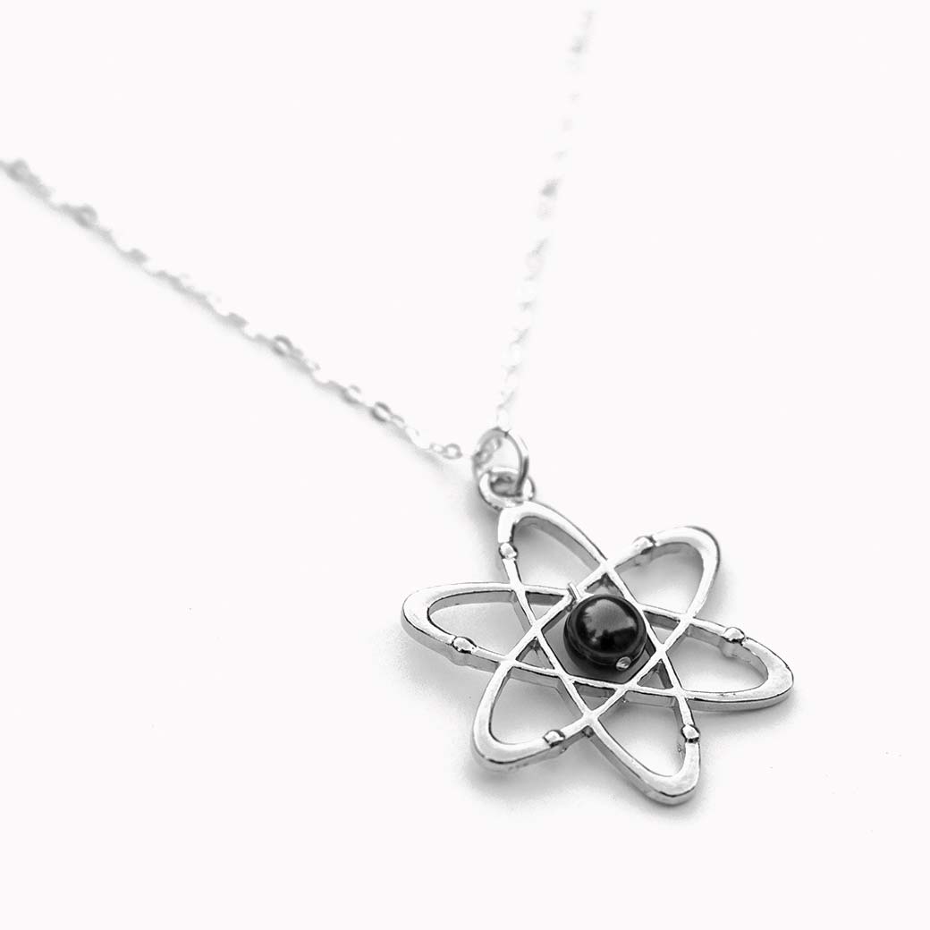 Atomic Science Necklace - STEM Jewelry | Boutique Academia