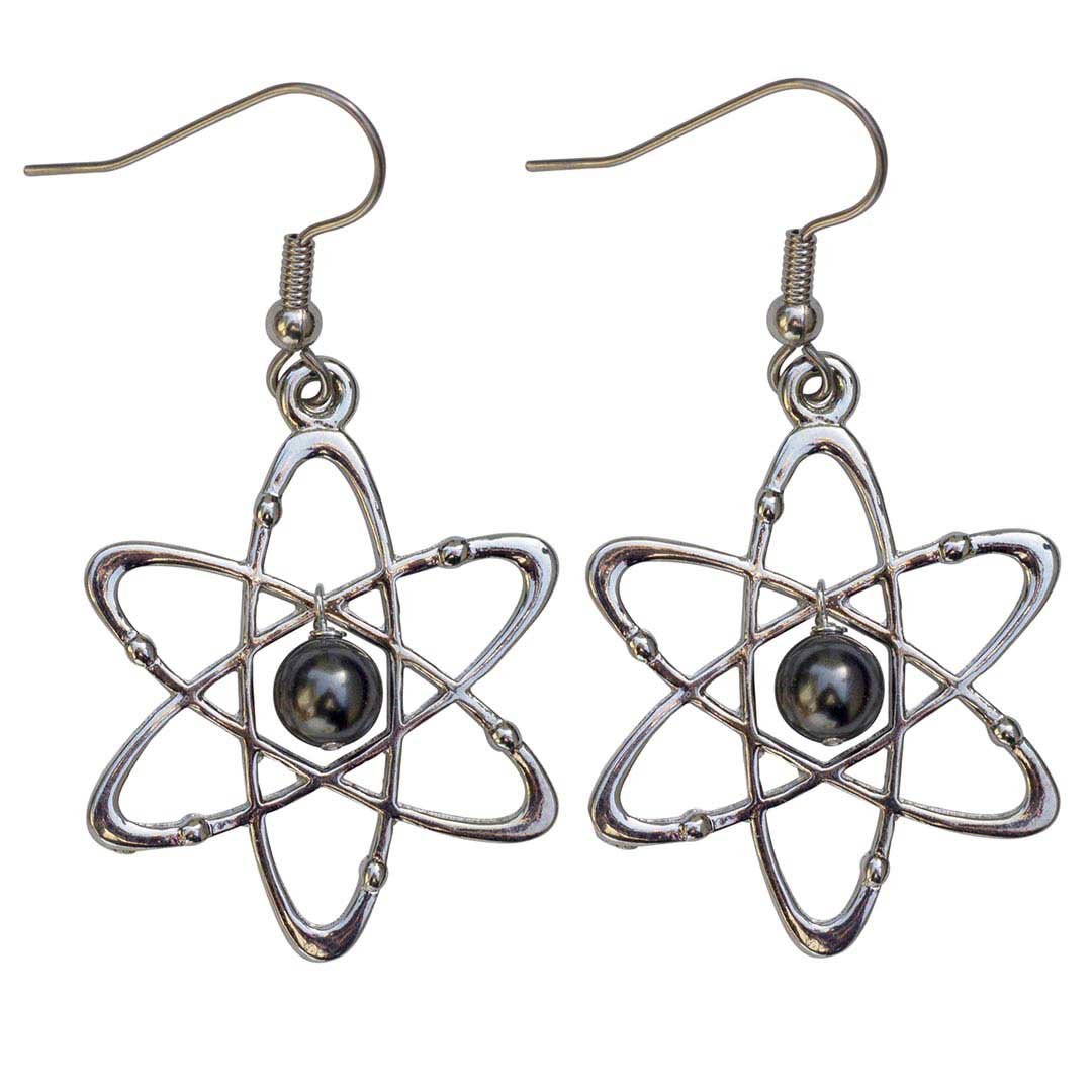 Atomic Science Earrings - Science Jewelry | Boutique Academia