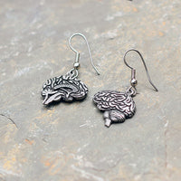 Brain Earrings - Biology Jewelry | Boutique Academia
