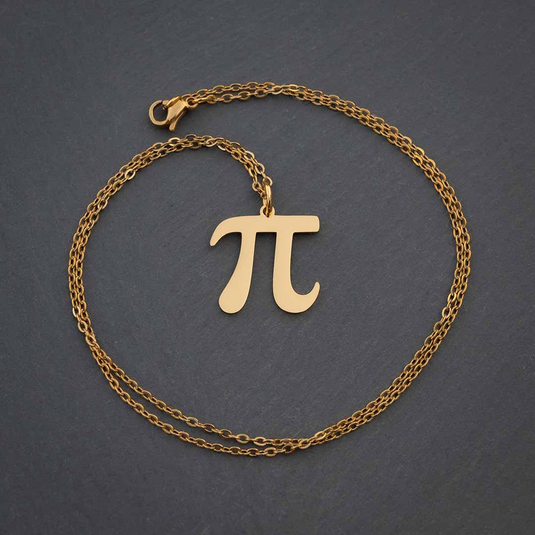 Pi Necklace | Math Jewelry - Boutique Academia